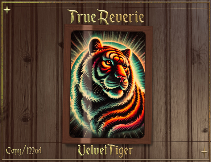 Second Life Marketplace - [True] Analog Youth - Velvet Tiger